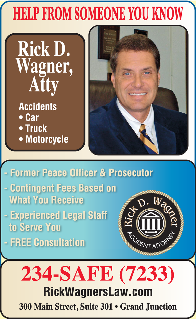 Rick D Wagner Atty - Grand Junction, CO | Names and Numbers