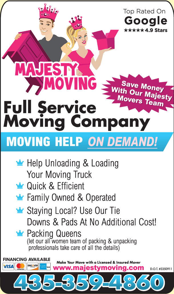 Crown Moving - St. George, UT | Names and Numbers