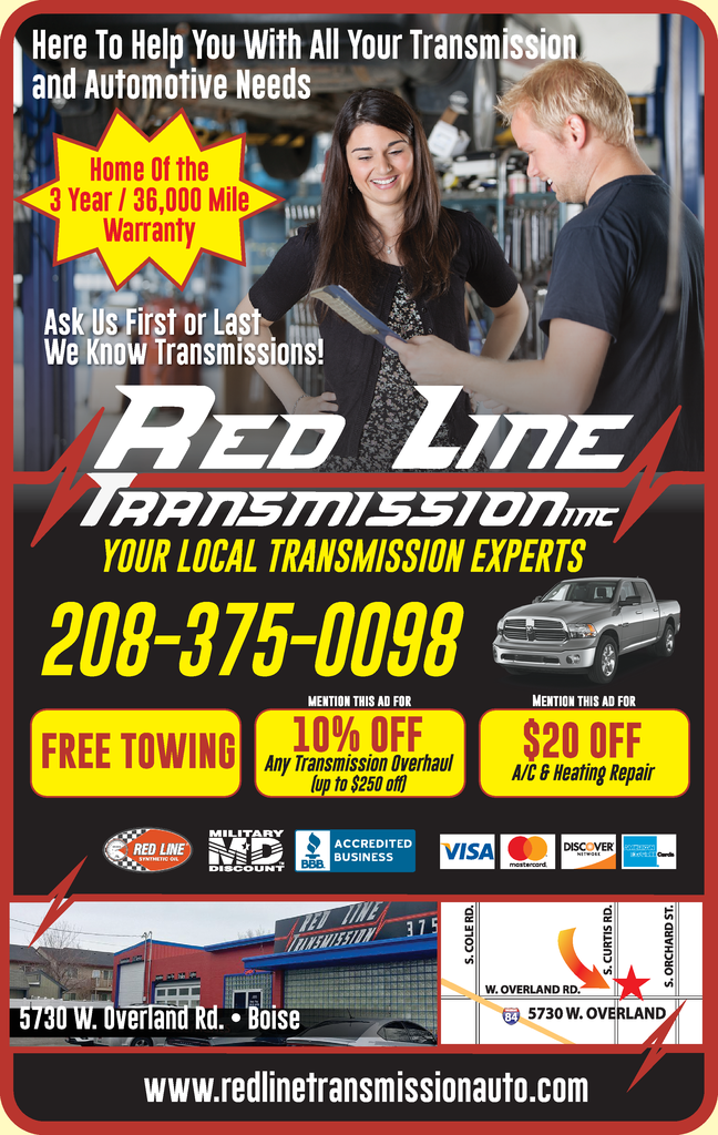 Red Line Transmission - Boise, ID | Names and Numbers